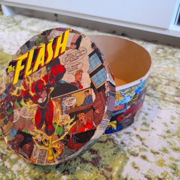 Marvel | Art | The Flash Comic Book Strip Box | Poshmark